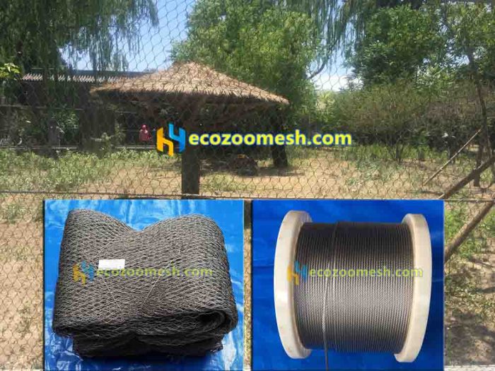 stainless steel rope zoo mesh, Stainless Steel Wire Mesh Factory