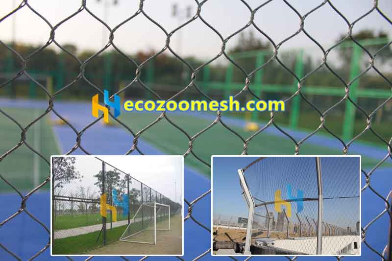 sports fence mesh net, stadium fence, stainless steel sports fences