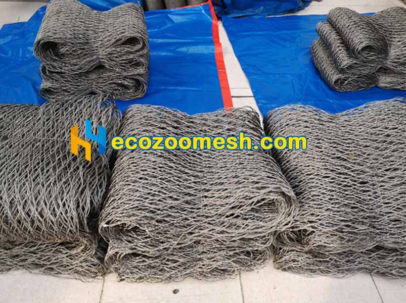 White Lion Exhibit Mesh Delivery | Zoo Mesh Supplier-Hengyi