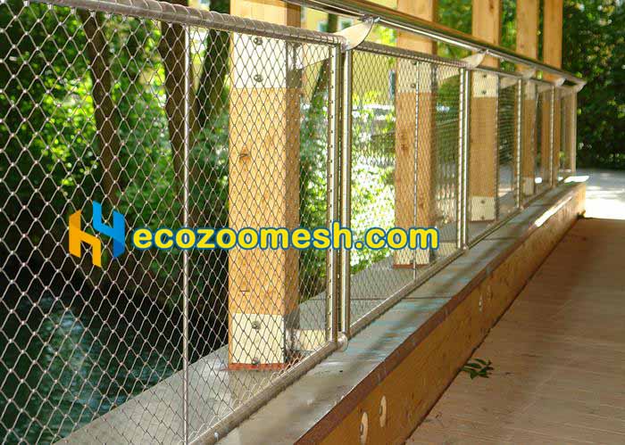 Stainless Steel Ferrule Net • Staircase Safety & Decorative Net