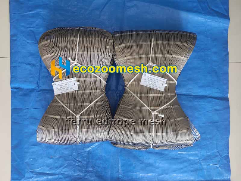 Rope Diamond Ferruled Mesh | Zoo Mesh Supplier-Hengyi