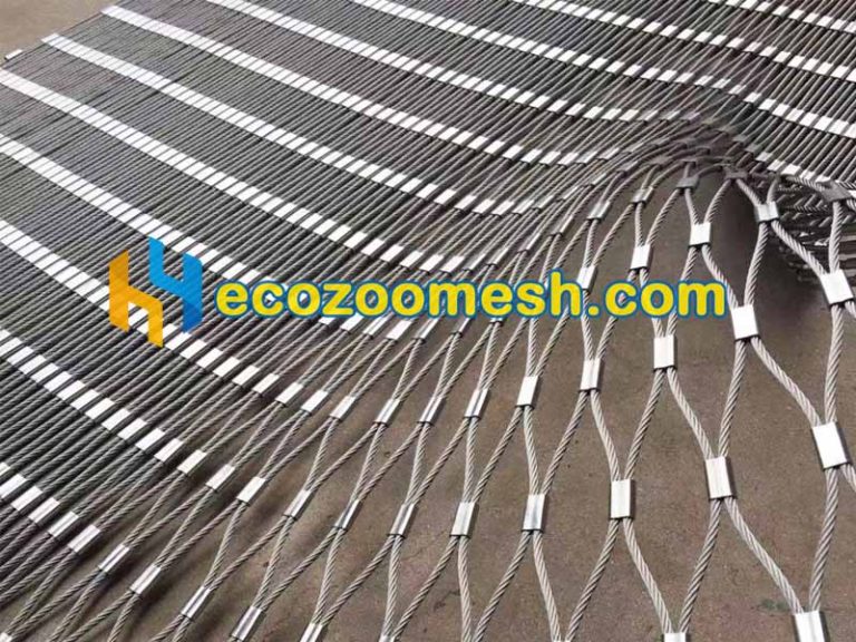 Stainless Steel Wire Cable Ferrule Mesh, Wire Rope Ferrule Mesh